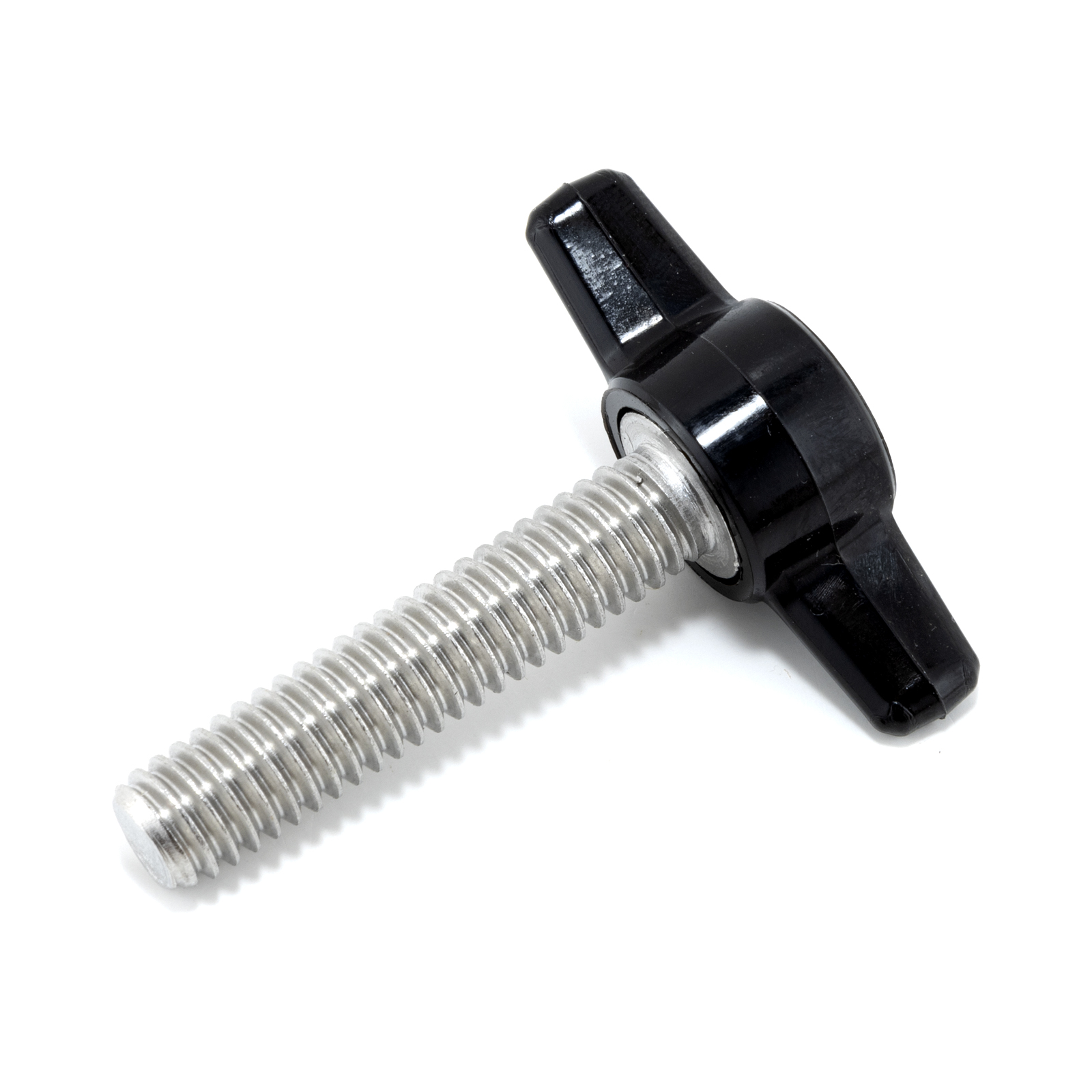 5/16"-18 X 1-1/2" Black Tee / Wing - Thumb Screw Depot®