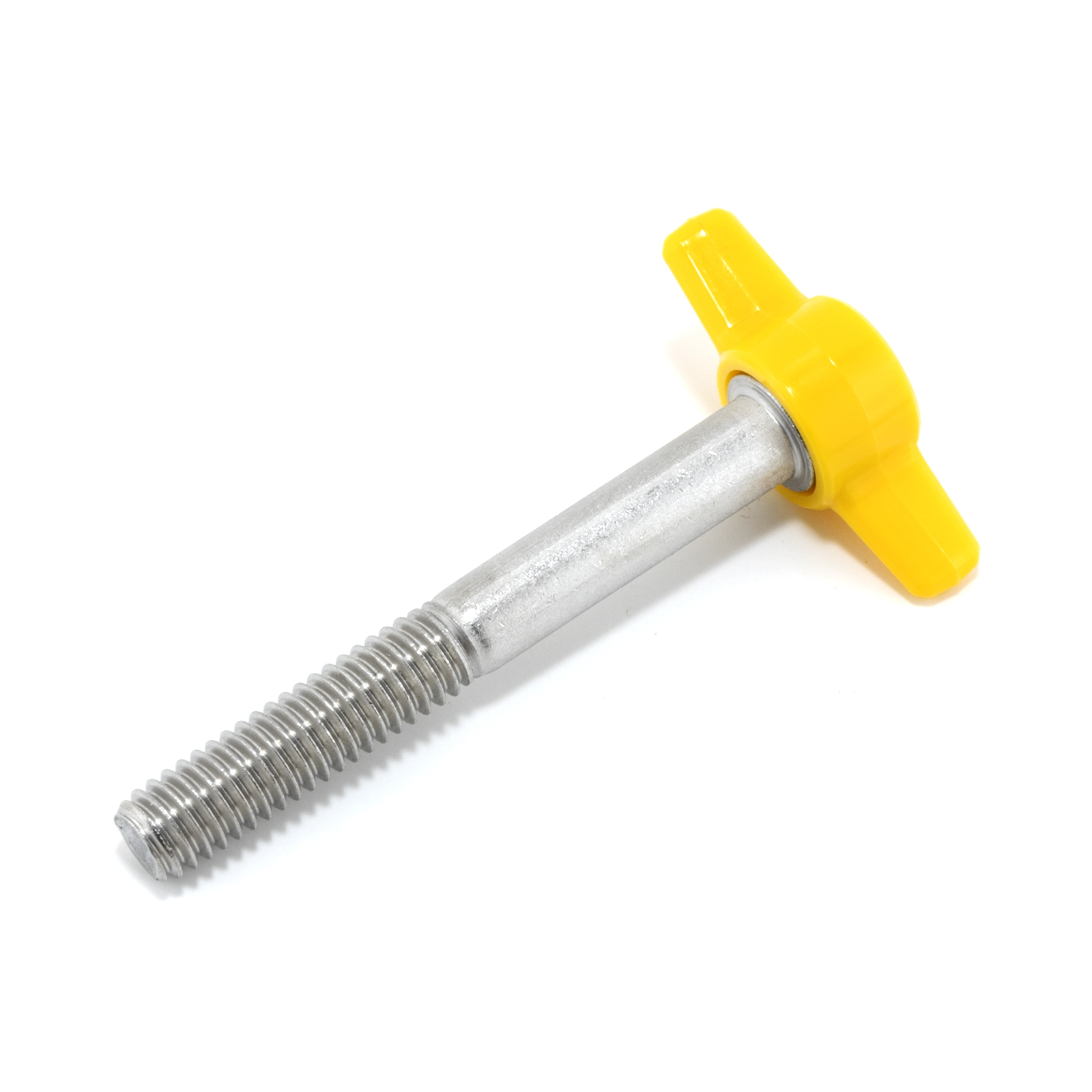 5/16"-18 X 2-1/2" Yellow Tee / Wing - Thumb Screw Depot®